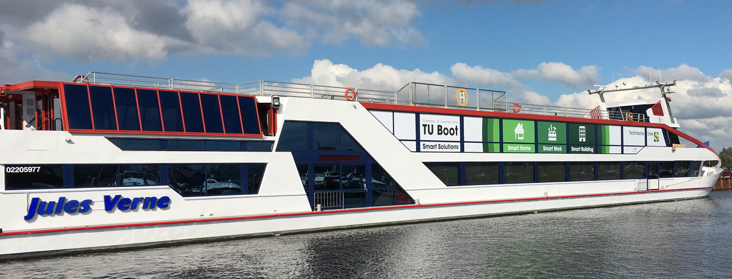 De TU Boot is al bijna 3 weken onderweg als varende beurs - Varende ...